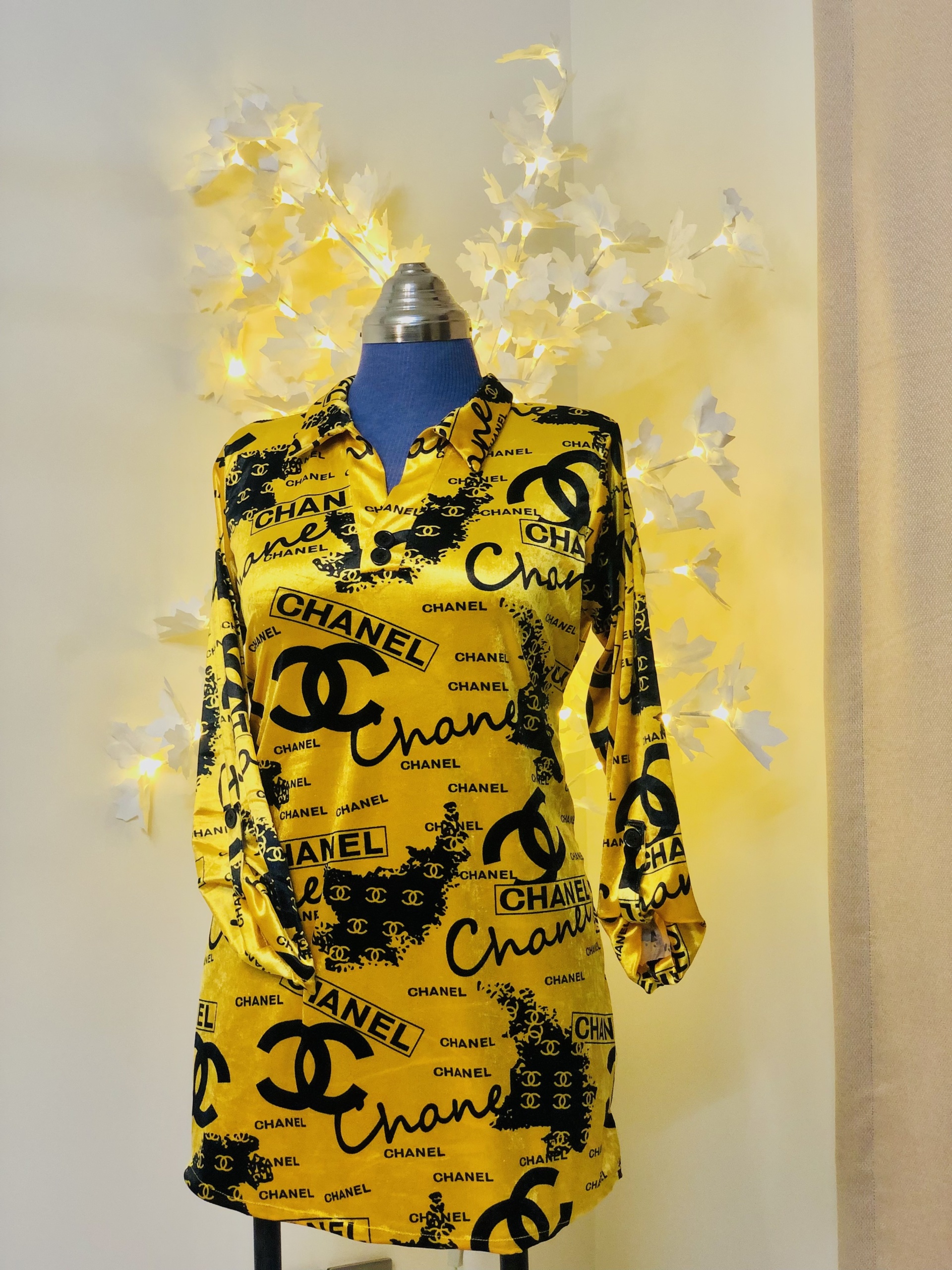 Channel Yellow – Maze Fabrics